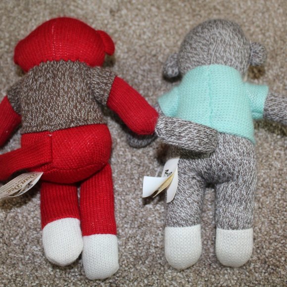 Dan Dee | Toys | Dan Dee Dandee Sock Monkey Heart Valentines Plush ...